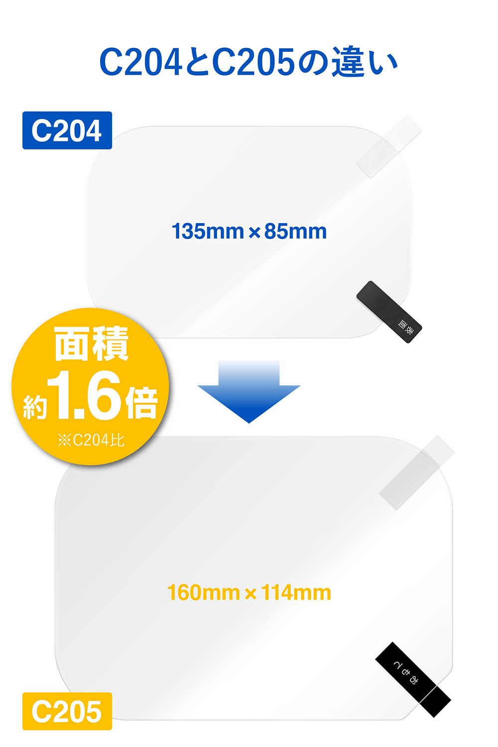C204 ゼロワイパー フィルムタイプ サイドミラー用 | カーメイト 公式オンラインストア本店